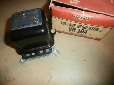 Vintage NOS Standard Brand Voltage Regulator VR-104 | eBay