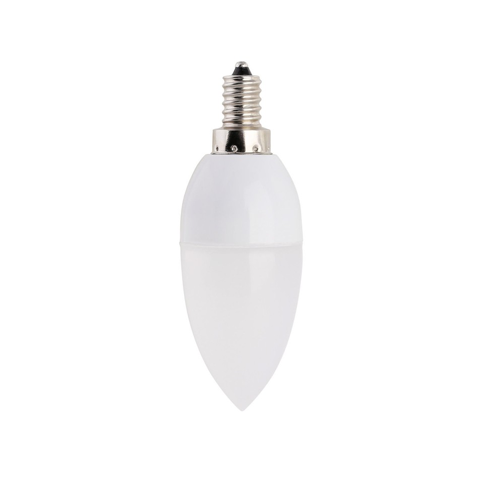 LED Light Bulb Chandelier Flame Candle White Lamp E12 E26 E27 E14 B22 ...
