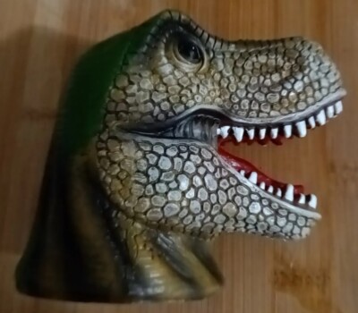 T-Rex Pen Cup - Green Desk Storage Orginazier Dinosaur Holder Desktop ...