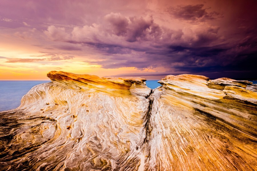 Shot in Kamay Botany Bay National Park Nature Stretched Canvas 90x60cm ...