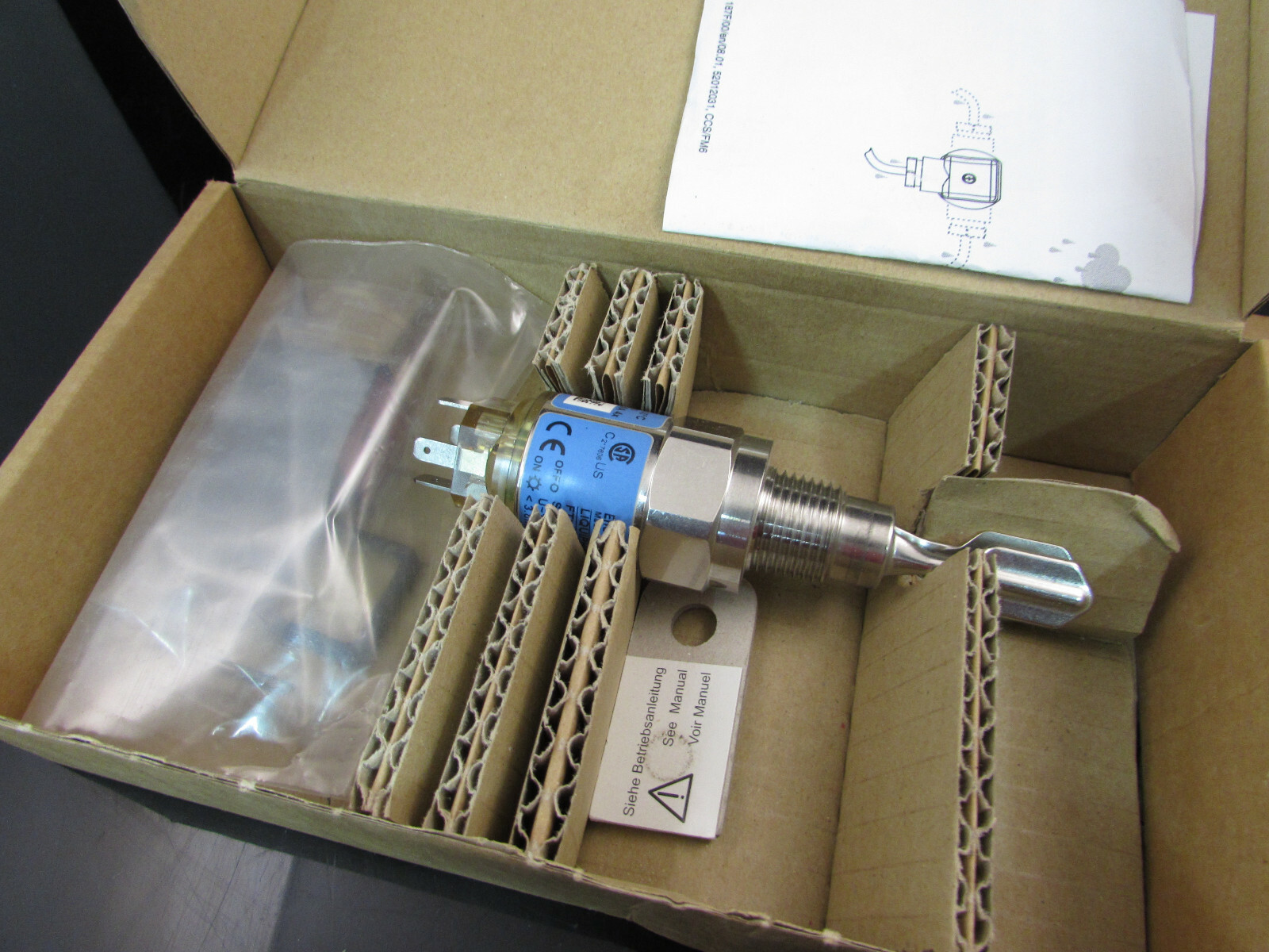 ENDRESS & HAUSER FTL20-3214 LIQUIPHANT FTL20 52008741 | eBay