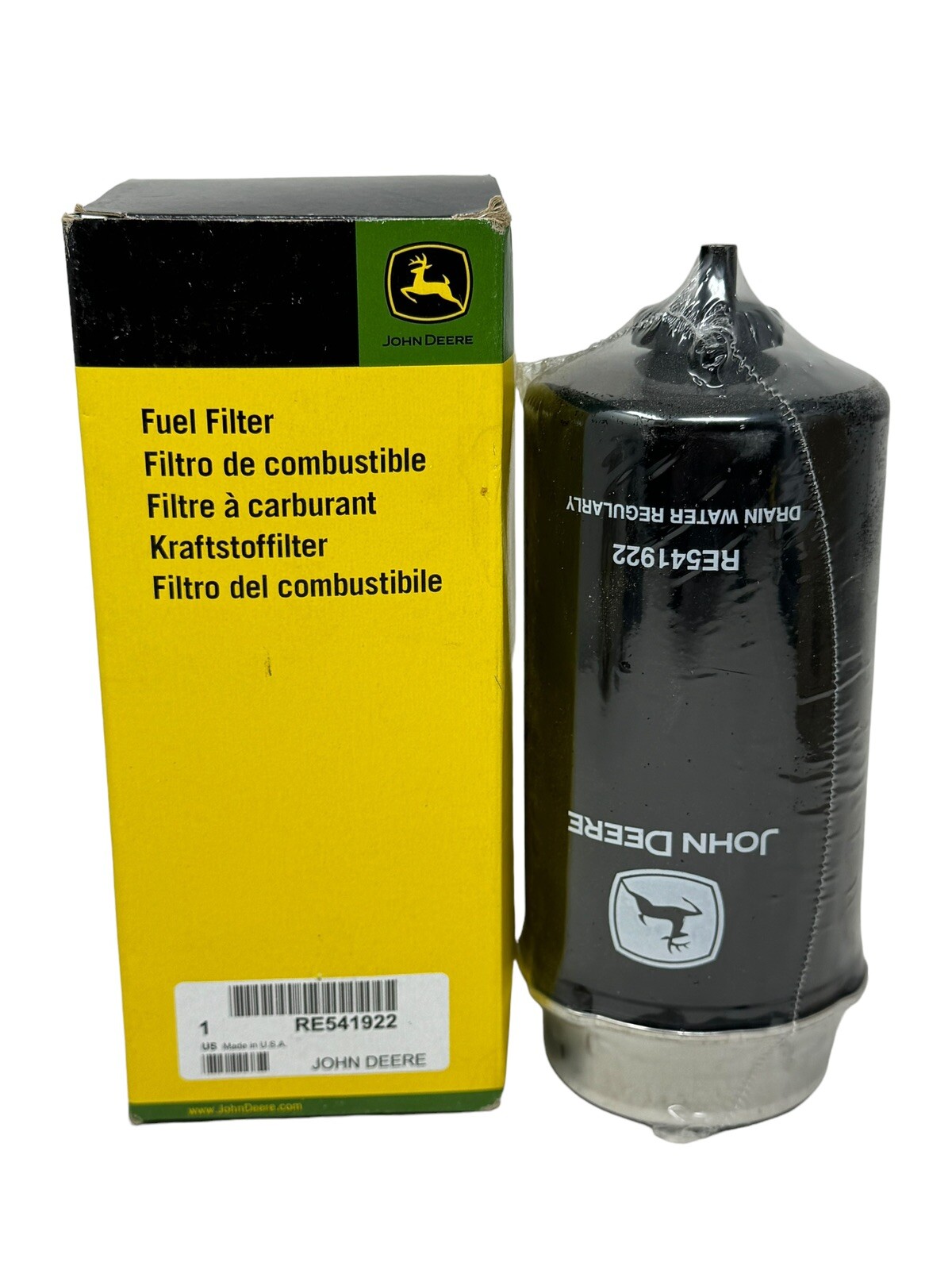 John Deere RE541922 Re 541922 Fuel Filter for sale online | eBay