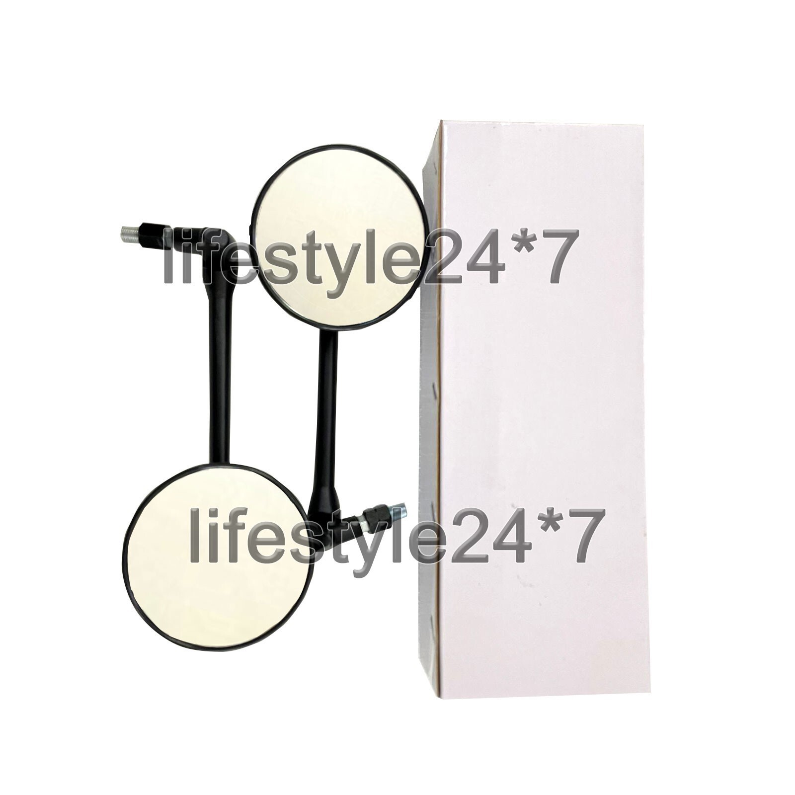 Fit For Royal Enfield Hunter, Meteor & Reborn 350 "Touring Mirror Kit ...