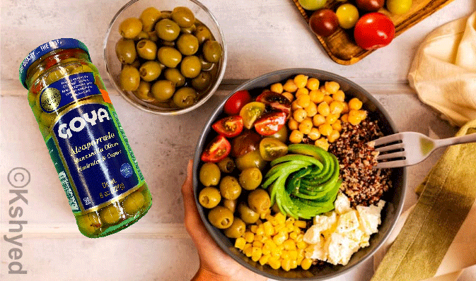 Goya Alcaparrado Manzanilla Olives Pimientos & Capers 8oz (227g) (3 ...