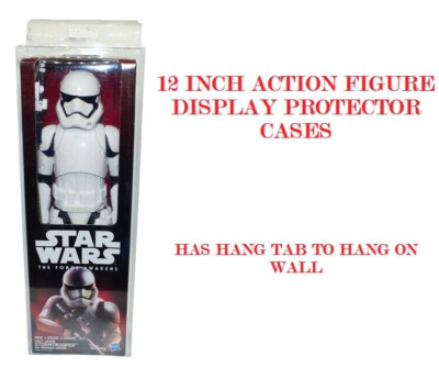 20 Star Wars 12" Inch Action Figures Clear Plastic Protectors Case ...