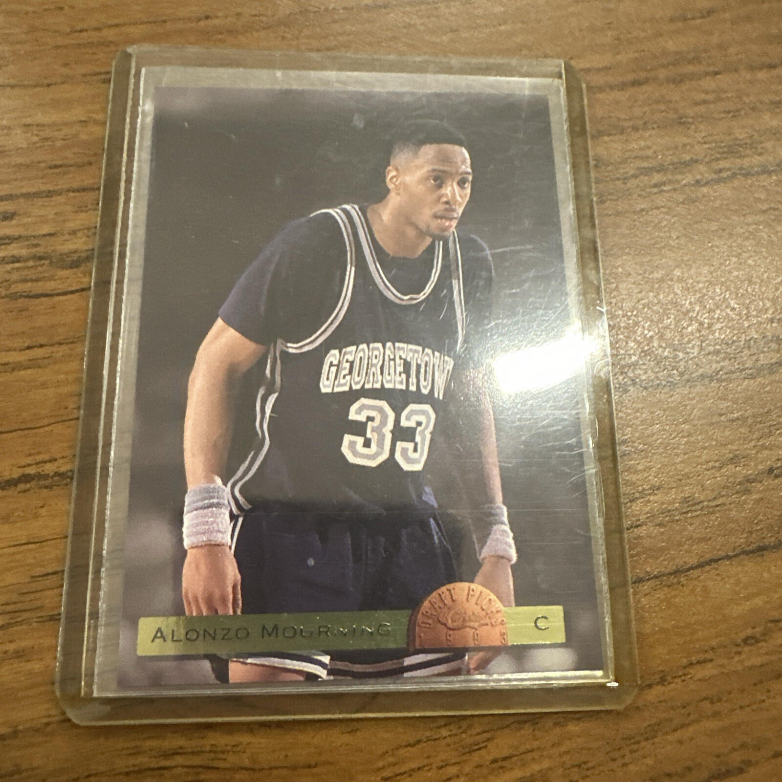 1993 Classic Draft Picks SB19 Alonzo Mourning Georgetown Basketball ...
