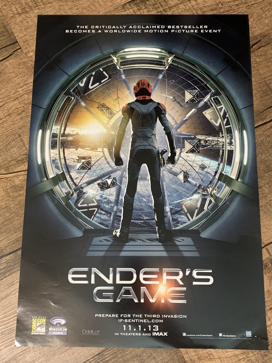 Oddlot Entertainment Logo 2013 SDCC Ender's Game Movie Poster