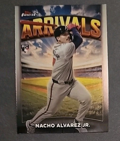 Nacho Alvarez Jr. 2025 Topps Finest Arrivals Rookie #A-28 | eBay