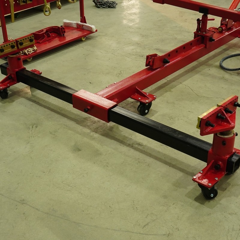 Auto Body Puller Frame Straightener 10 Ton Clamp Puller Air Pump Frame ...