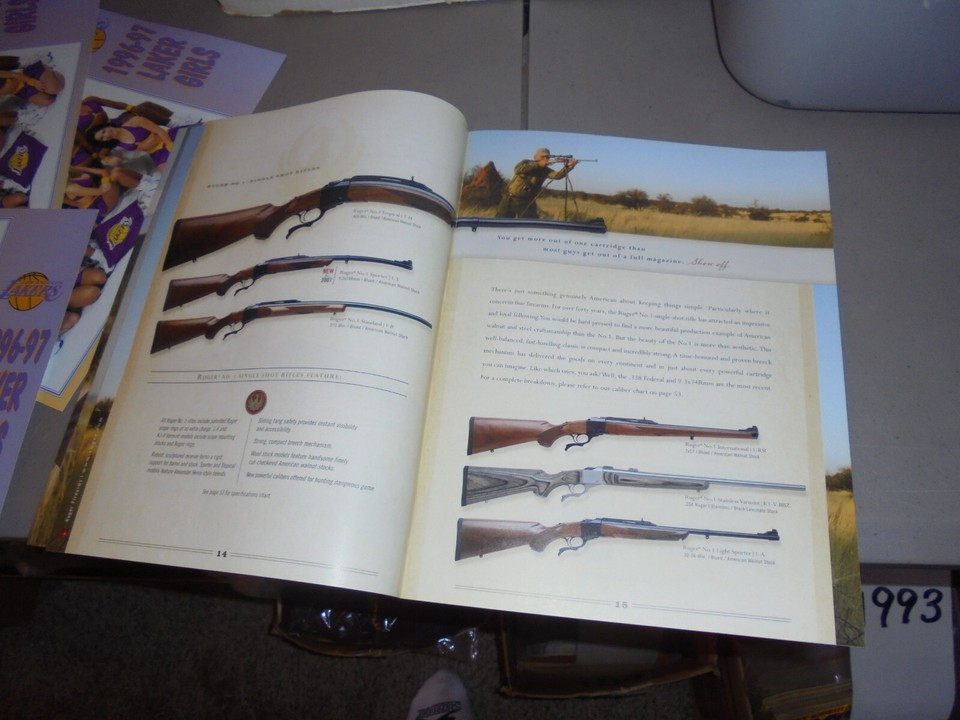 2007 OFFICIAL RUGER FIREARMS CATALOG 58 COLOR PAGES OF PRODUCT LINE | eBay