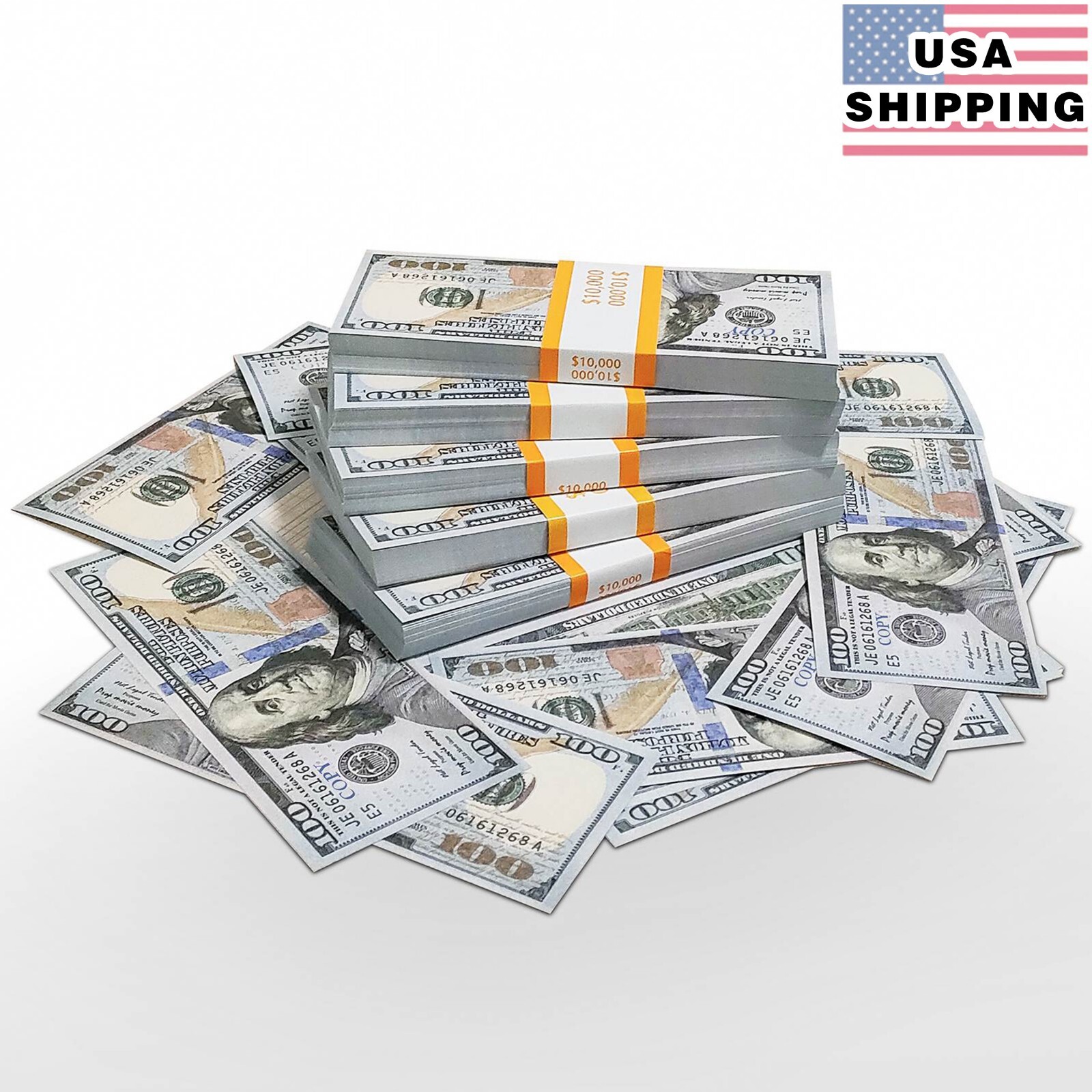 2000PCS Movie Prop Replica Money Qty100 Bills, Party Use, USA Ship