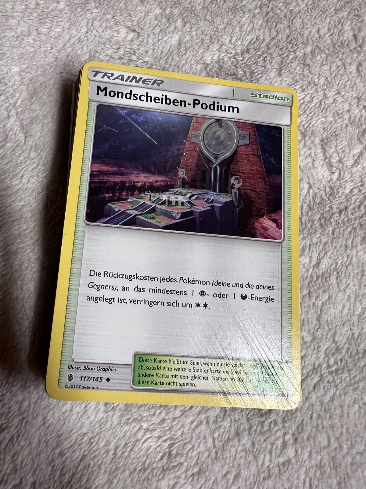 Pokemon Trainer - Mondschein Podium 117/145 - Deutsch | eBay.de