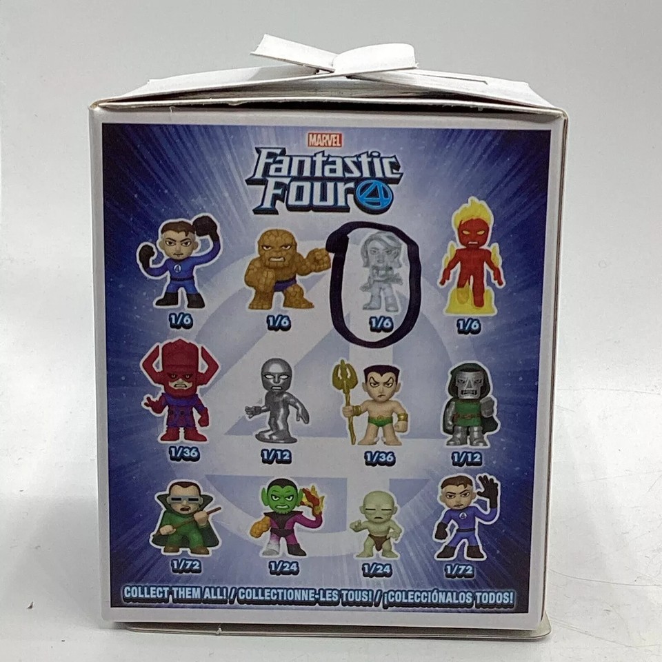Funko Mystery Minis Marvel Fantastic 4 Four Bobble-Head Invisible Woman ...
