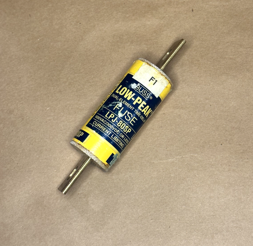 Bussmann LPJ-80SP 80 Amp Fuse Low Peak Class J 600V | eBay