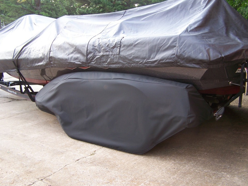 RANGER 'L'/'R' Series-BLK:Boat trailer fender/tire strg covers exact ...