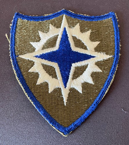 Vintage WW2 US Army XVI (16th) Corps SSI Patch Fort Riley, KS European ...