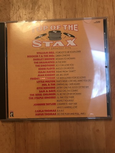 Top Of The Stax Greatest Hits Compilation US CD See Pictures For Track ...