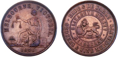Australia 1858 1 Penny Copper AU | eBay