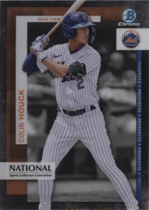 2024 Topps National Convention - Bowman Chrome Prospects Colin Houck # ...