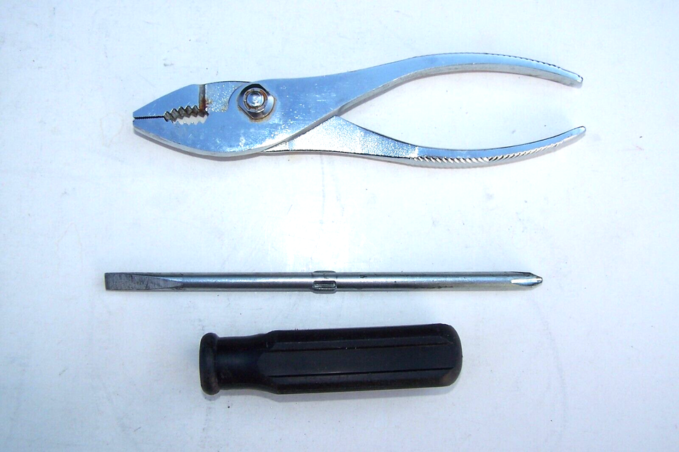 Toyota Lexus Supra Pliers and Black flip Screwdriver for Japan tool kit ...