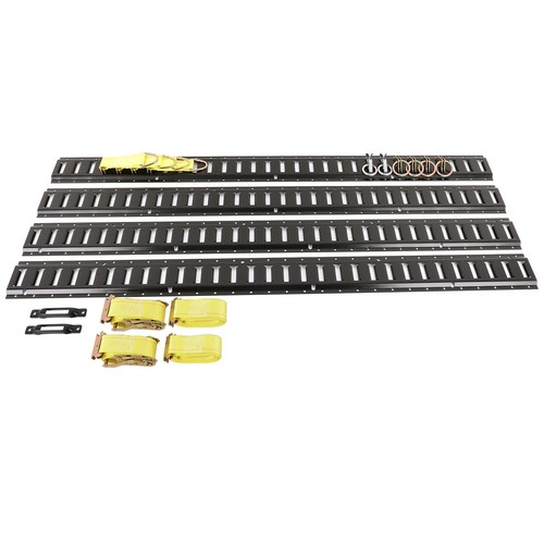 The E-track rails each have multiple 1"x2.5" slots E Track Tie Down ...