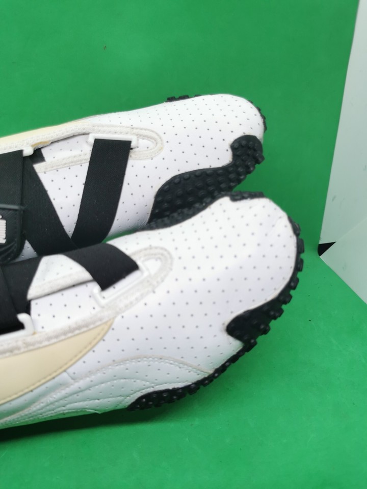 Vintage Puma Mostro Perf Sneakers White Perforated Leather Strap Women ...