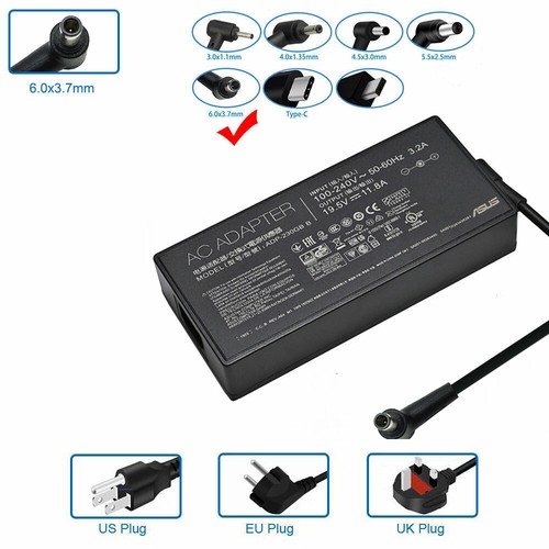 19.5V AC Adapter 230W For Asus ROG Zephyrus M15 G15 GX501 S15 S17 G17 6 ...
