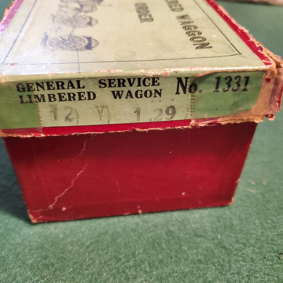 Britains Pre-War (1934) Set 1331 General Service Limbered Waggon | eBay