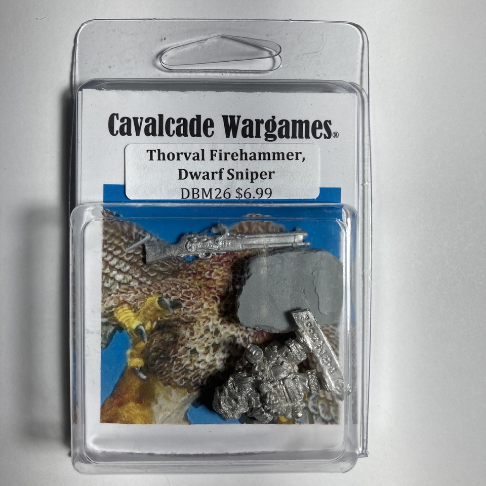 Thorval Firehammer Dwarf Sniper , Cavalcade Miniatures | eBay