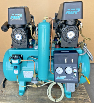 ADP Apollo Dental Air Compressor ALCTL42D Copeland Heads--4 ...