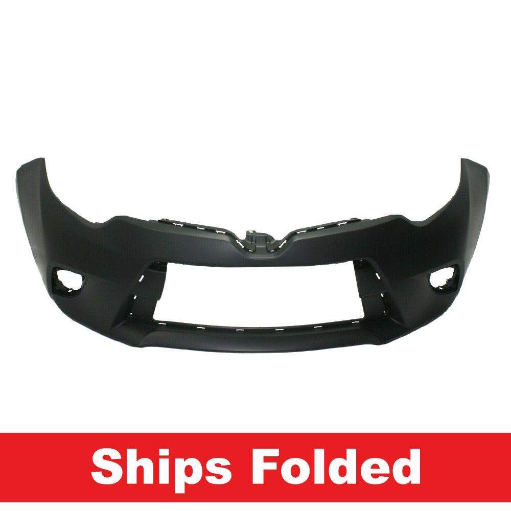 New Primed Front Bumper Cover 2014-2016 Toyota Corolla CE L LE Model ...