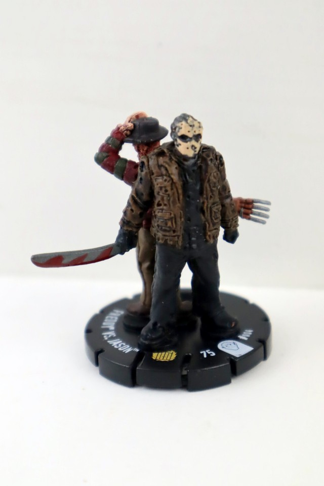 Horrorclix Freddy Vs. Jason Lot of 2 Figures Wizkids Heroclix NECA ...