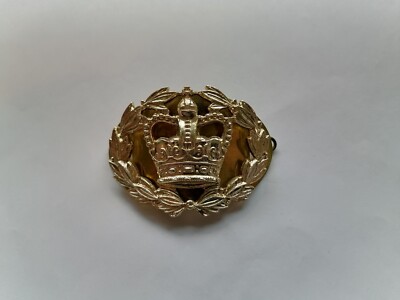 British Army Crown Gold Badge | eBay