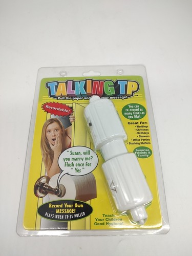 Talking Toilet Paper Spindle RECORDABLE Hear Your Message Funny. | eBay