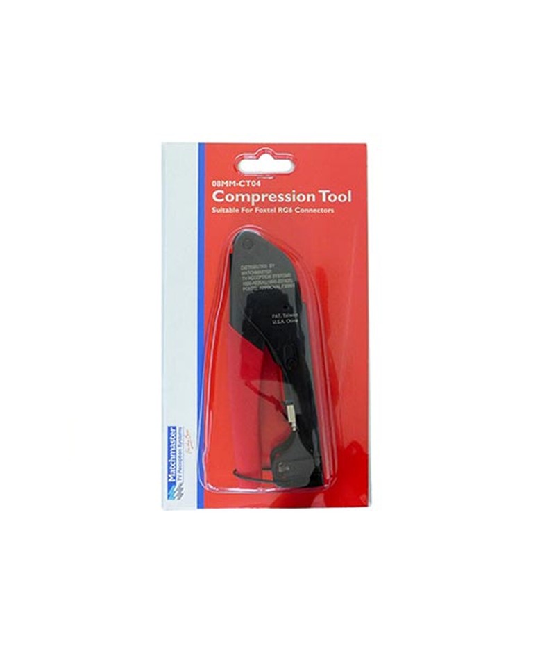 MATCHMASTER COMPRESSION TOOL FOR FOXTEL CONNECTORS : 08MM-CT04 | eBay