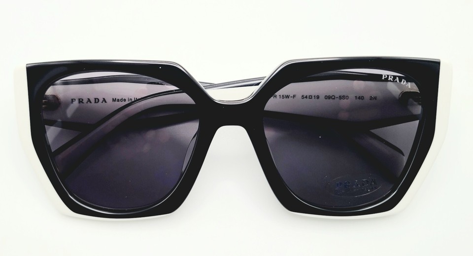 Prada Sunglasses PR15WS 09Q5S0 54mm Black/Talc / Dark Grey Lens ...