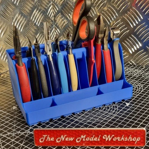 Model Maker 11 Precision Plier Cutter Hobby Organiser Storage Rack Zone ...