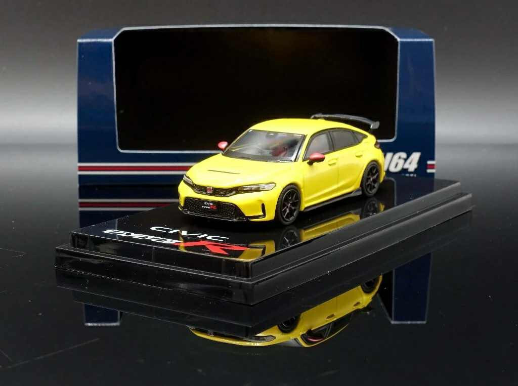 Hobby Japan Honda CIVIC Type R FL5 ( Yellow ) ~ 1/64 | eBay