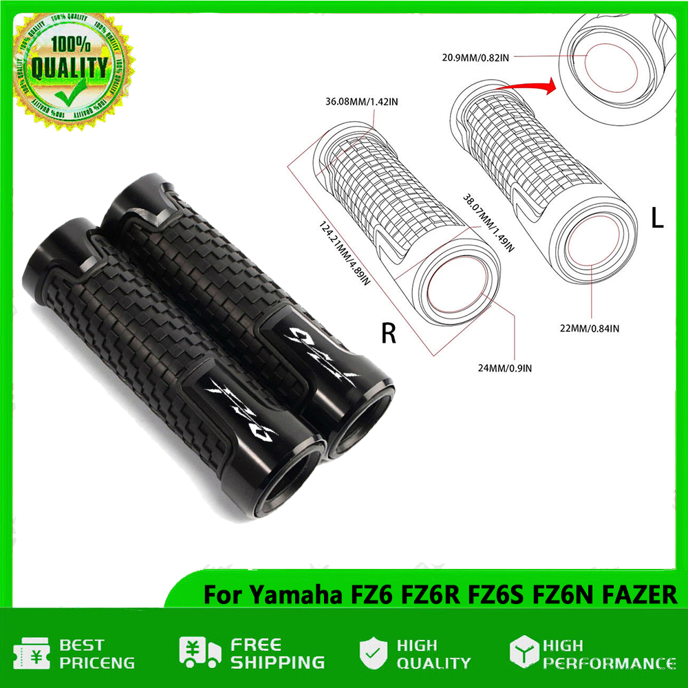 For Yamaha FZ6 FZ6R FZ6S FZ6N FAZER 7/8'' 22mm Universal Handle ...