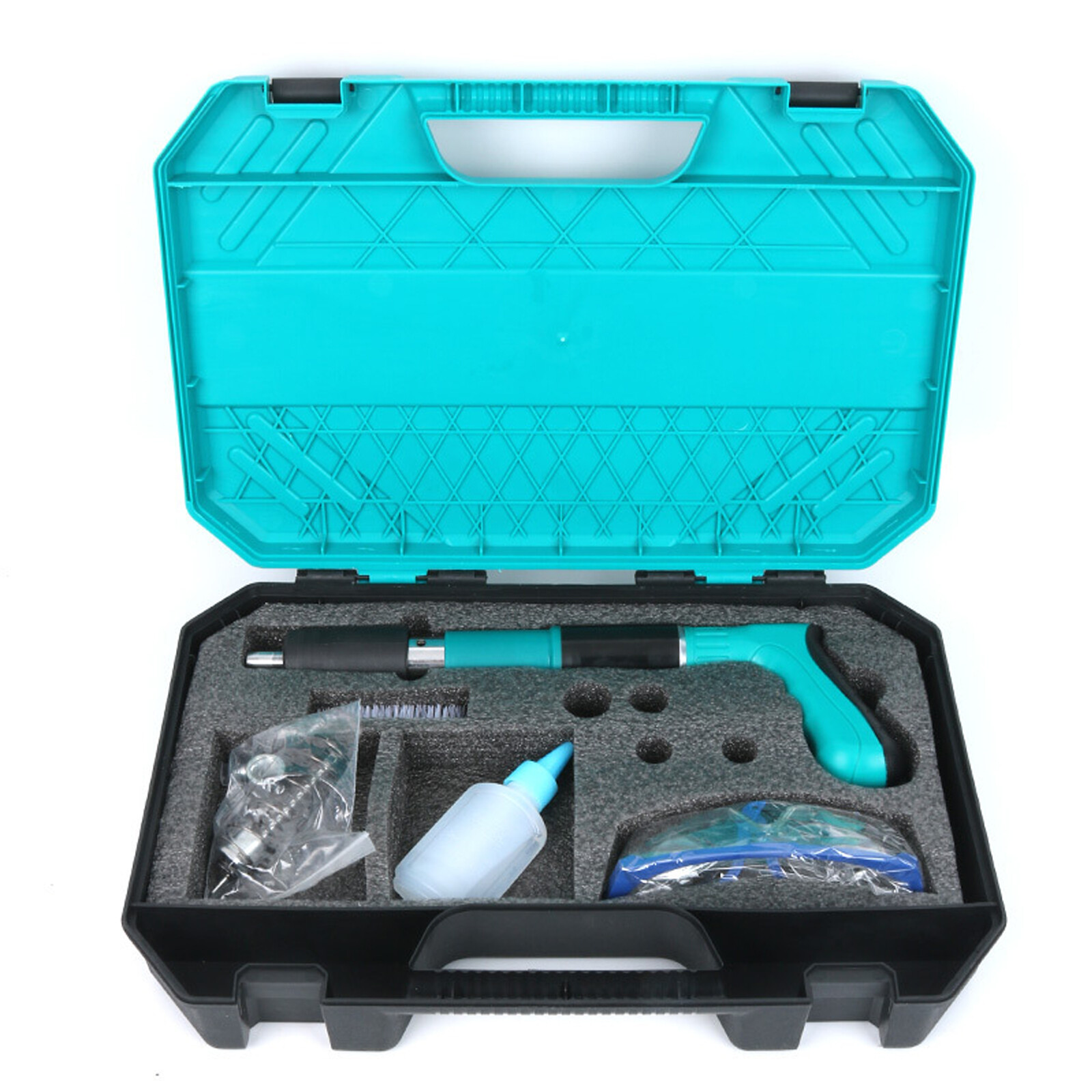 Compact Steel Nail Gun Kit - Powerful & Portable DIY Tool | eBay