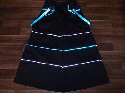 Heatwave phat pants rave gear reflective dance wear hardstyle reflector ...