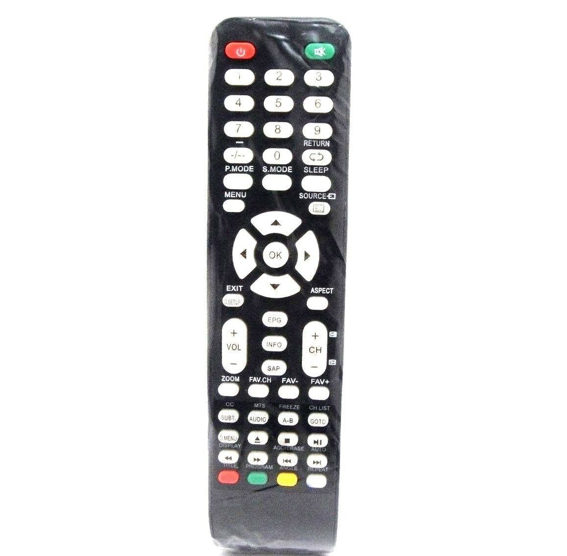 Curtis Proscan TV Replacement Remote Control Works With PLED2435A-3 | eBay