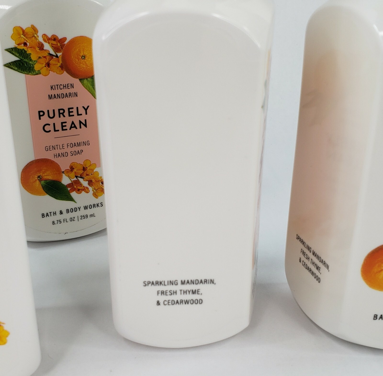 4 Kitchen Mandarin Gentle Foaming Hand Soap Wash Bath Body Works 8.75 ...