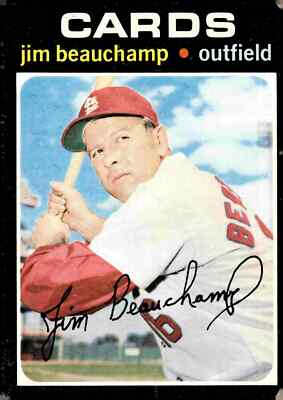 1971 Topps Jim Beauchamp #322 - St. Louis Cardinals | eBay