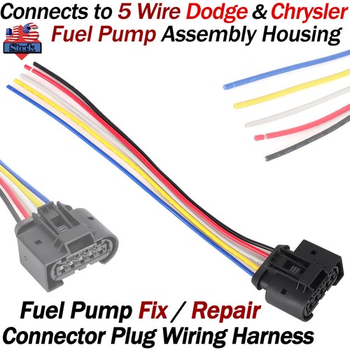 For Dodge Charger Fuel Pump Housing Assembly Connector Plug Wiring ...