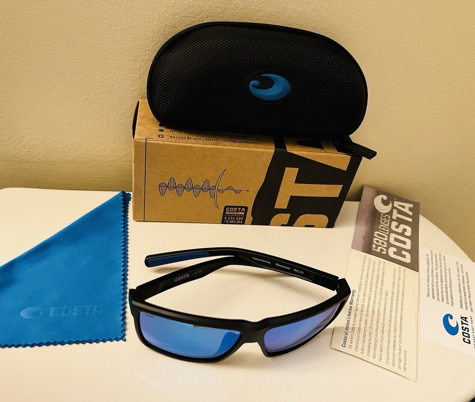 Costa Polarized Rinconcito sunglasses-Ice Blue Lenses | eBay
