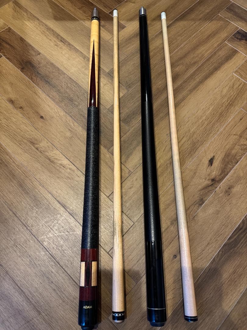 ADAM Cue + Unknown Maker Cue Set Standard Shaft Pool Billiard stick | eBay