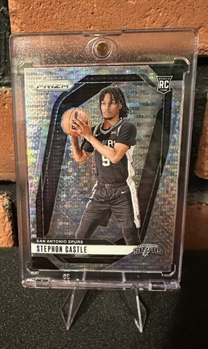 Stephon Castle Fast Break Prizm #234 Rookie RC Spurs 2024-25 Panini ...