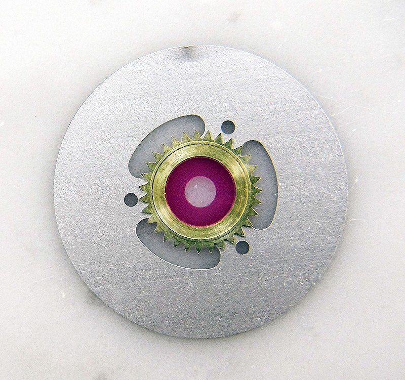 Genuine Rolex 2135 Caliber Midsize Open 6 White Date Wheel Disc for ...