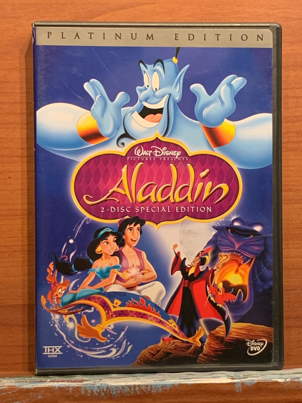 Walt Disney's Aladdin DVD 2004 2-Disc Set Platinum Edition Robin ...